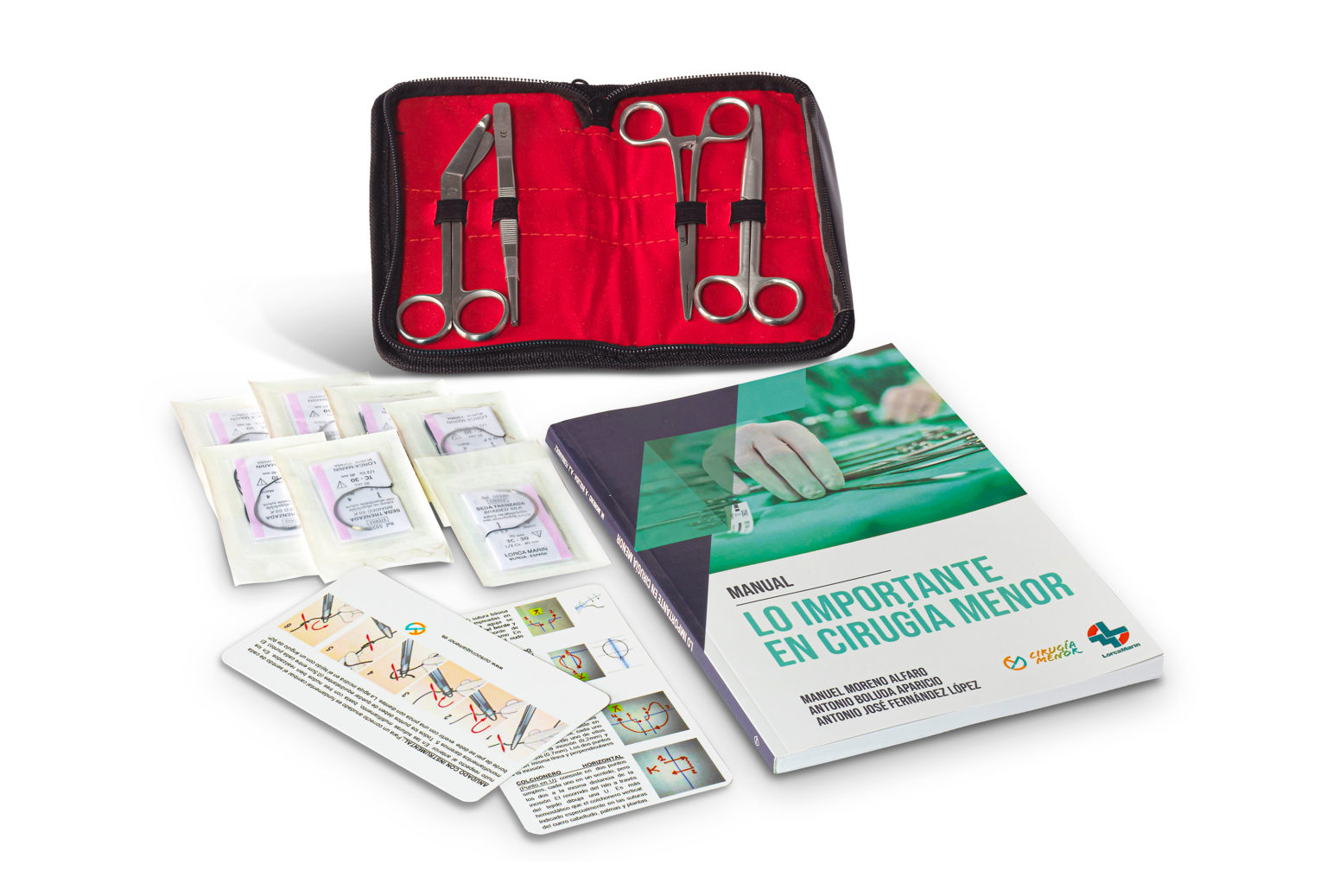 Materiales en un kit de Cirugia Menor - Blog de Cirugía Menor